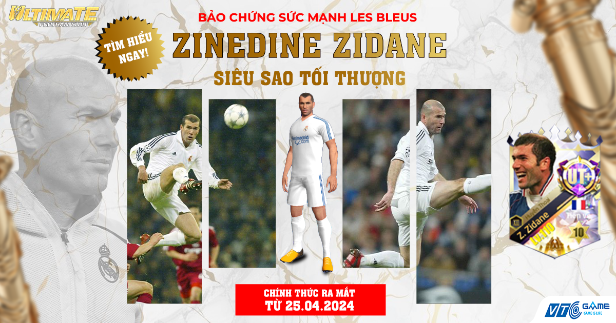 [NEW PLAYER] Zinedine Zidane Siêu Sao Tối Thượng - Bảo Chứng Sức Mạnh Les Bleus